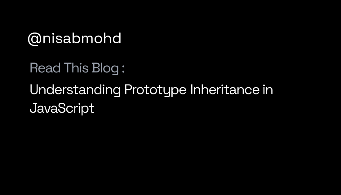Understanding Prototype Inheritance in JavaScript